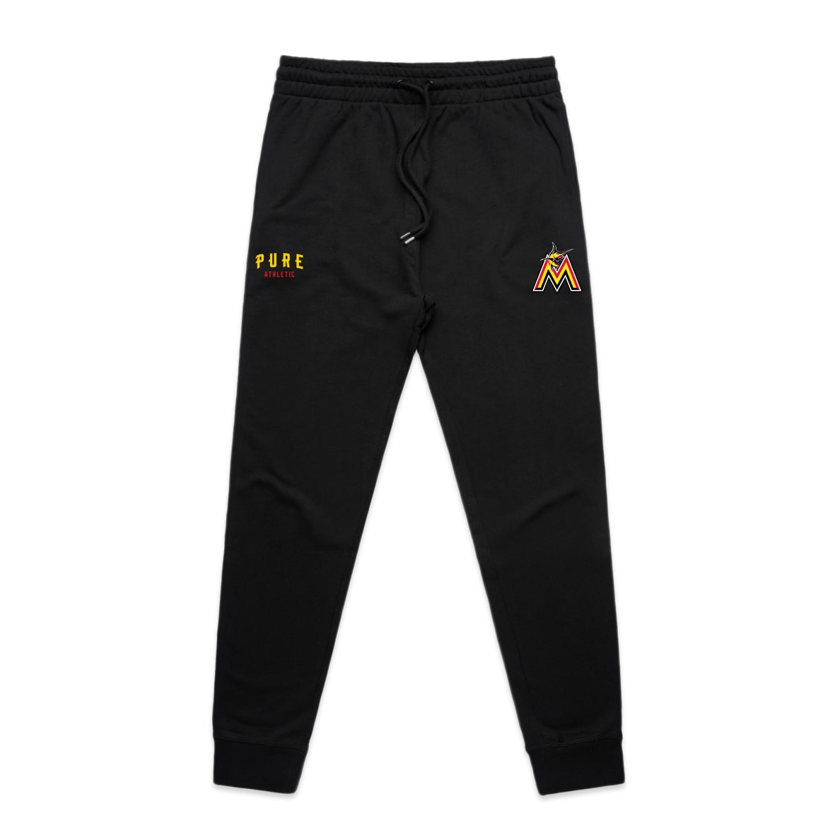 Manurewa Marlins Rugby League Track Pants - Black | Pure Athletic NZ