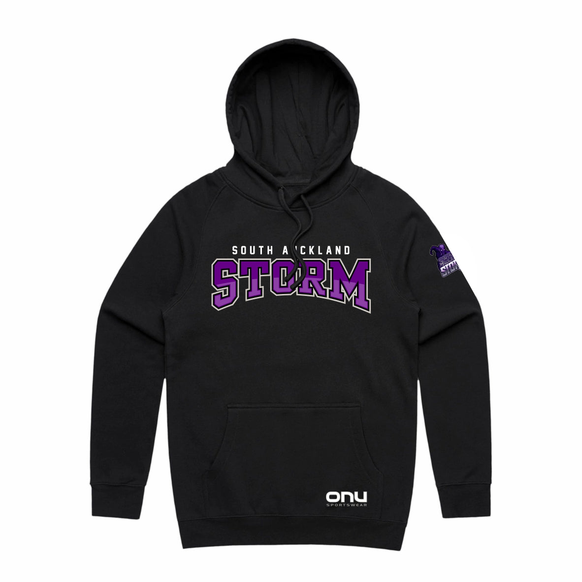 South Auckland Storm Hoodie - Black | Pure Athletic NZ