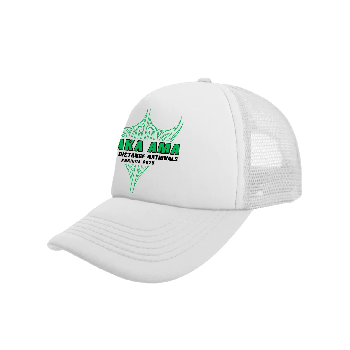 2025 Waka Ama Long Distance Nationals - Trucker Cap - White | Pure ...