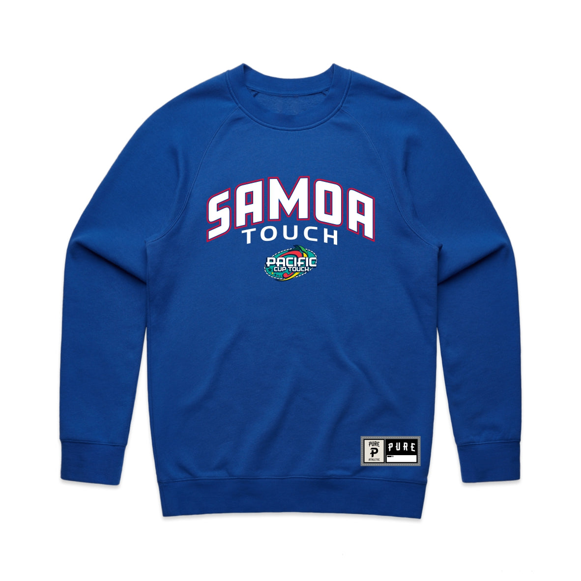 Samoa Touch | Crew | Blue | Pure Athletic NZ